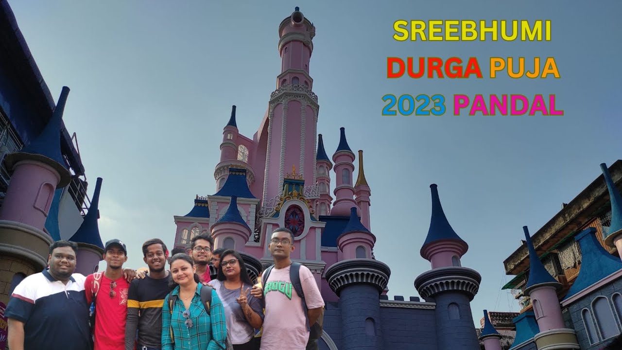 😍😍SREEBHUMI DURGA PUJA 2023😍😍/FULL ON MASTI WITH FRIENDS@Peacefulrider23 @rahul_creator101 - YouTube