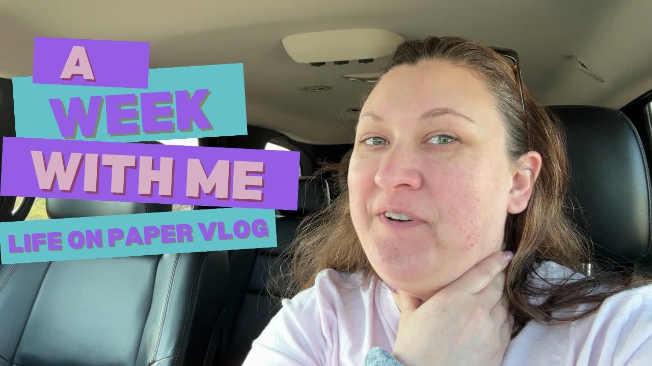 A Week in my Life on Paper | Vlog 2024.4 | A typical week - YouTube