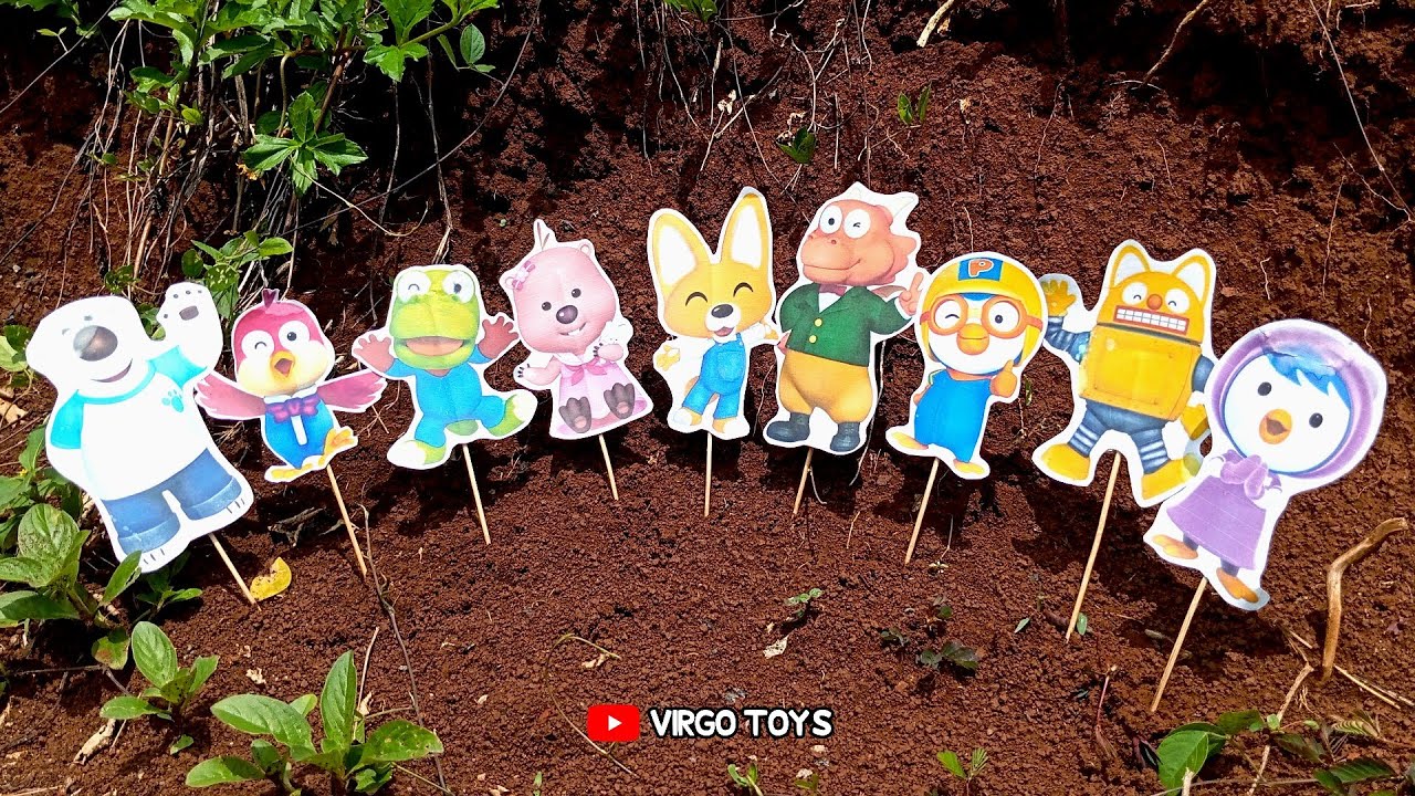 Pororo || bermain bersama teman teman pororo,crong,poby,patty,looppy ...