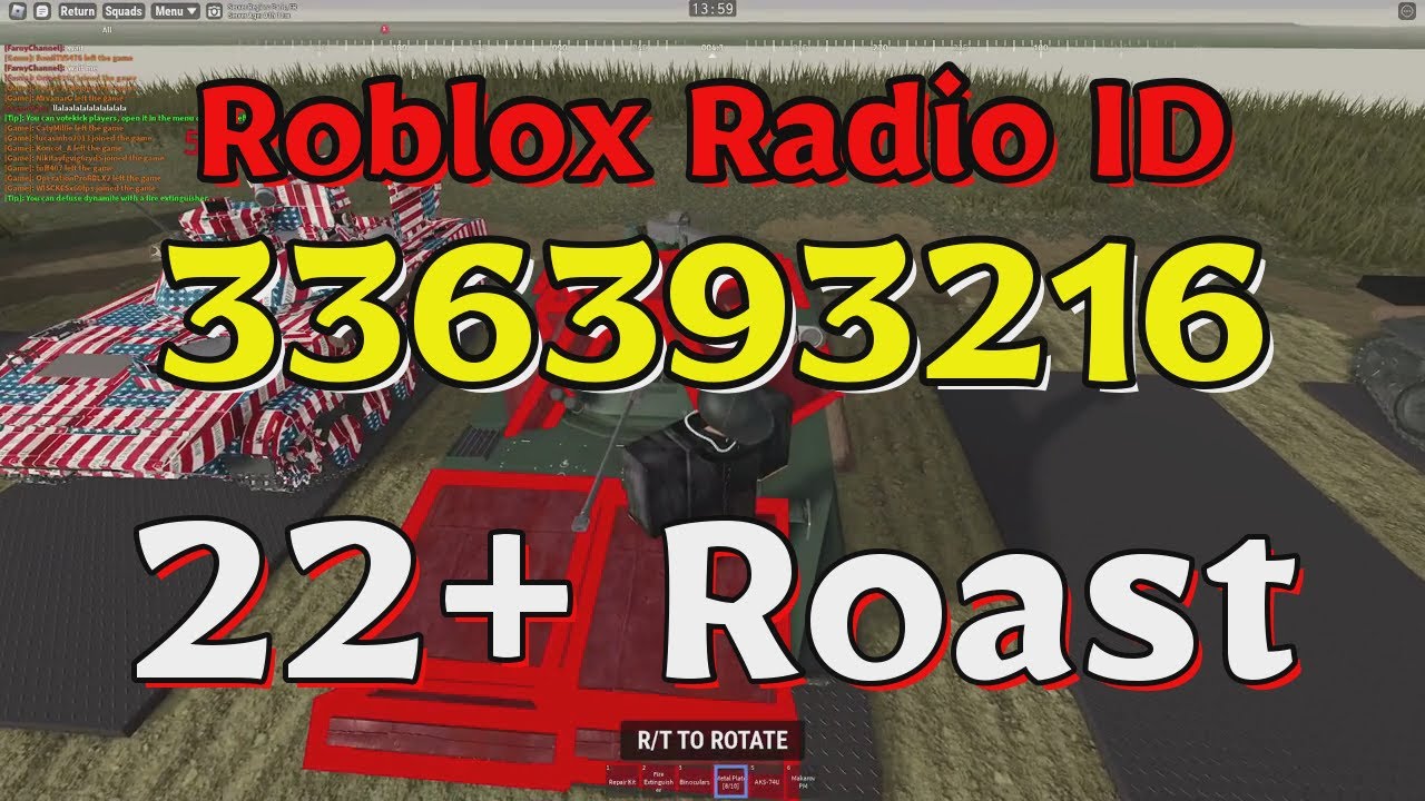 Roast Roblox Radio Codes/IDs - YouTube