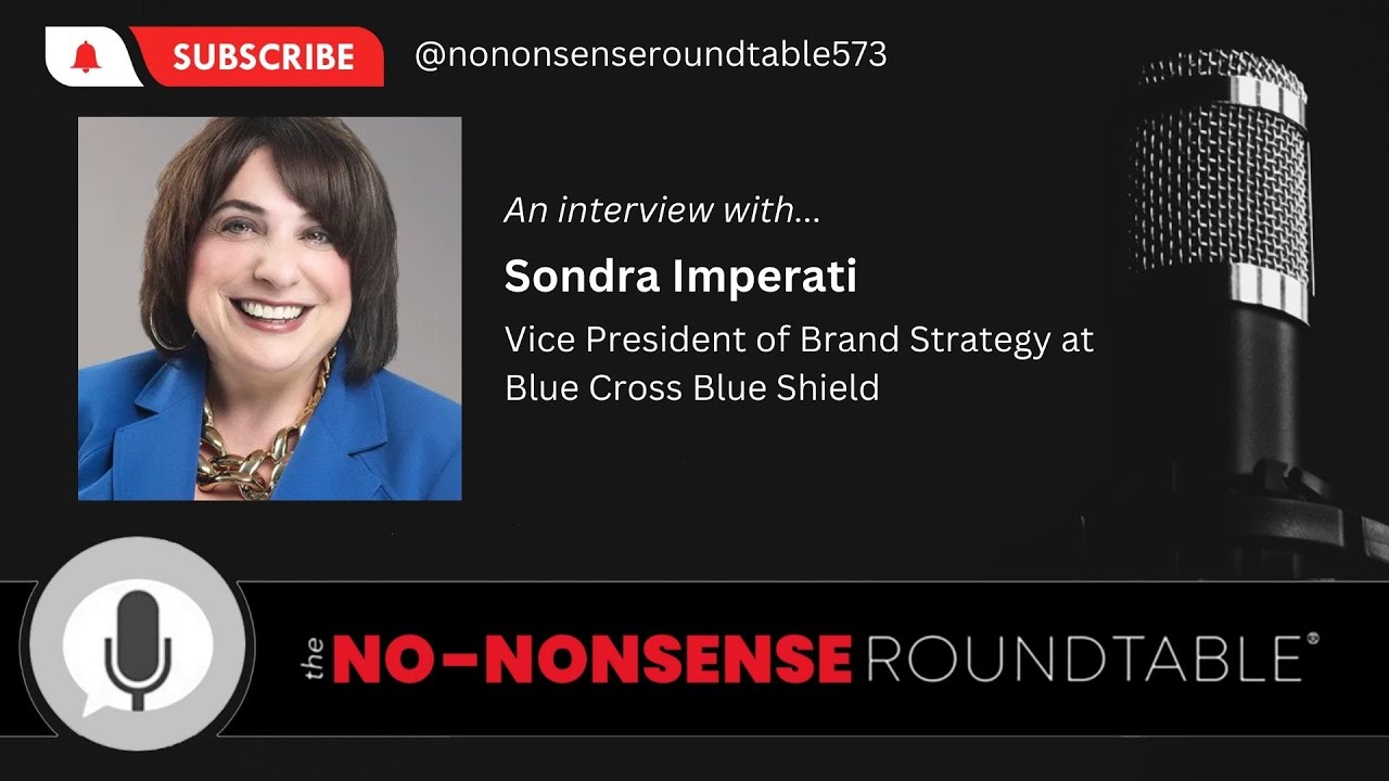 Interview with Sondra Imperati, Vice President of Brand Strategy at Blue Cross Blue Shield - YouTube