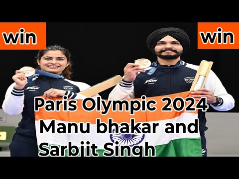 manu bhaskar paris olympics 2024manu bhaskar shooting#motivational ...