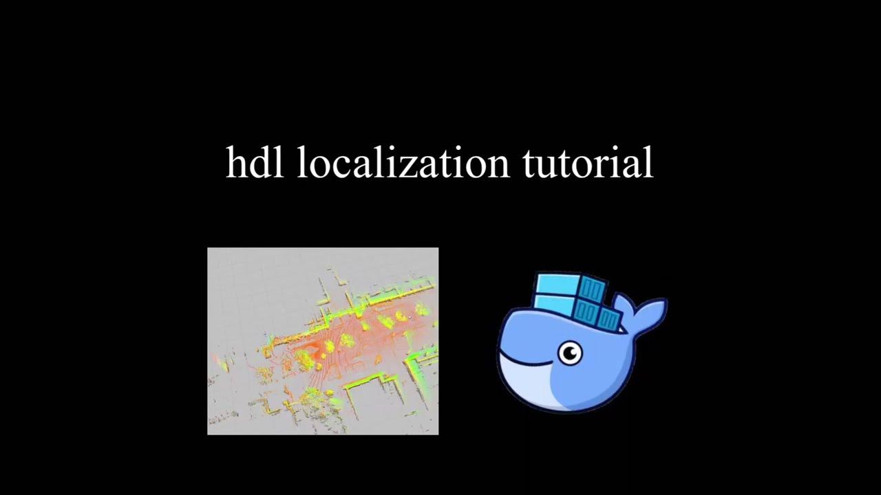 [LiDAR localization] hdl localization tutorial - YouTube