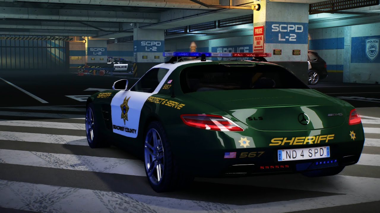 NFS HOT PURSUIT REMASTERED【Mercedes Benz SLS AMG】 - YouTube