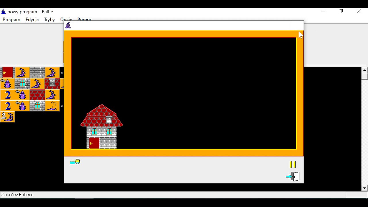 Baltie cw1 Piszemy program w Baltie - YouTube