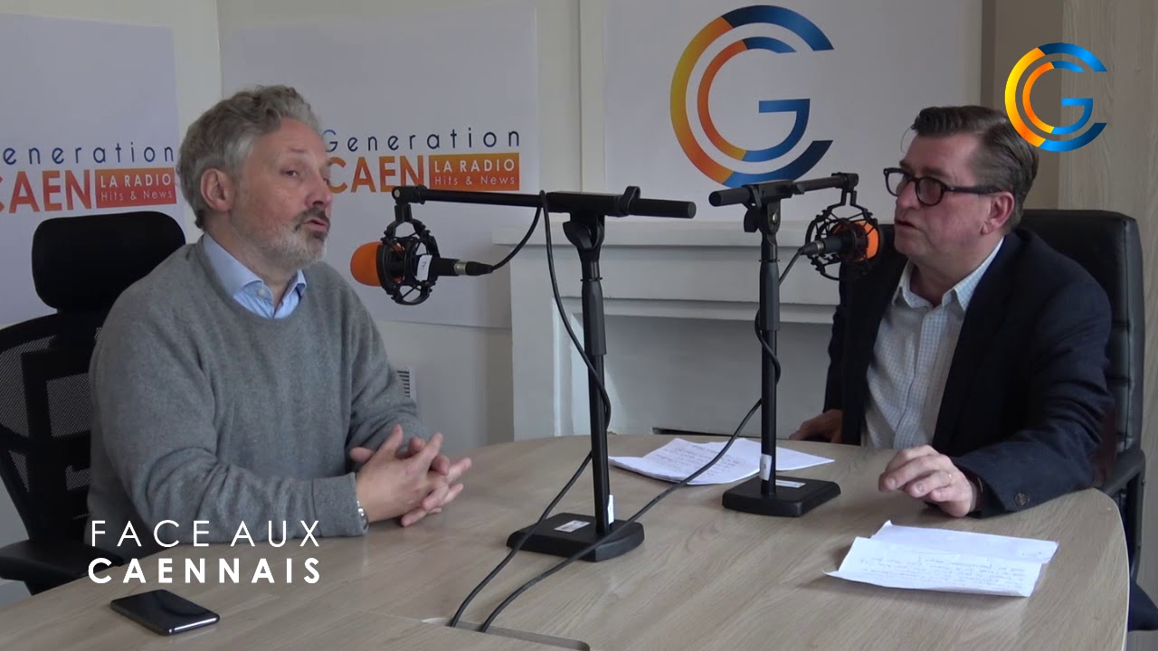 Face aux Caennais - Stéphane Grimaldi - Mémorial de Caen - YouTube