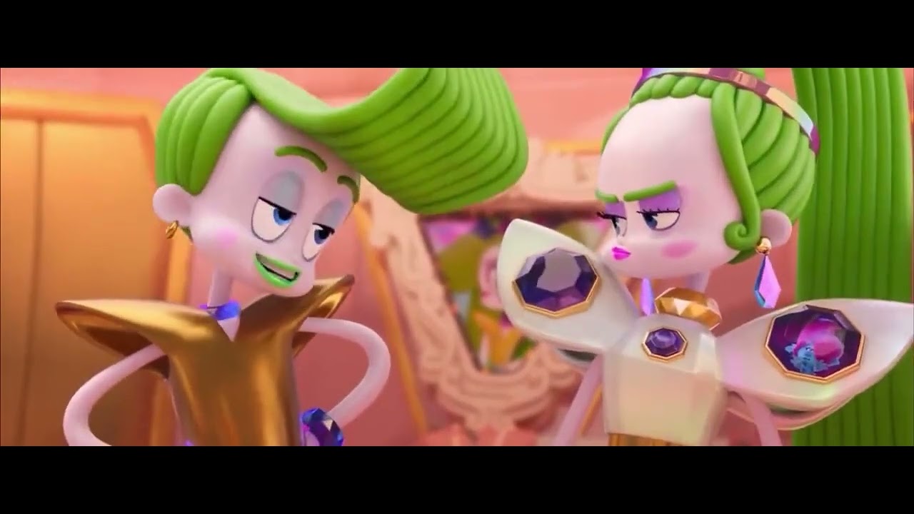 Trolls Band Together | Velvet & Veneer Backstory Clip scene - YouTube