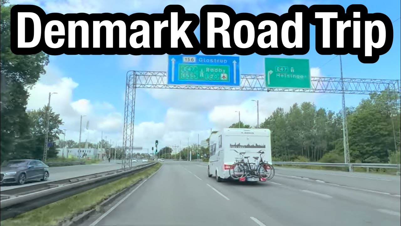 Denmark Road Trip - Driving in Denmark || Glostrup - Roskildevej - YouTube