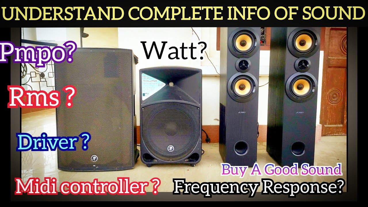 HOW TO BUY A GOOD SOUND & KNOW ALL SOUND TERMS INFO & COMOLETE SOUND ...