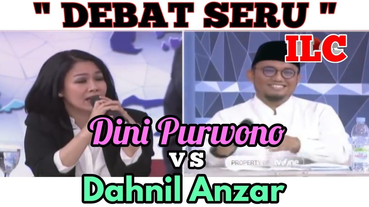 ILC 9 APRIL 2019 - Debat Seru Antara Dini Purwono vs Dahnil Anzar - YouTube