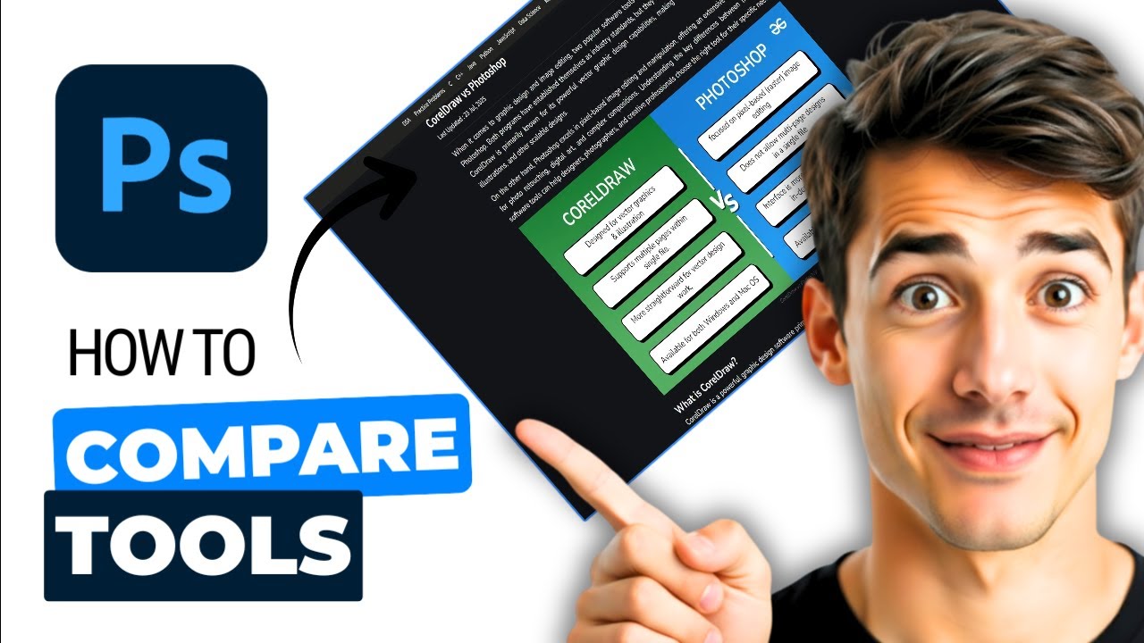 How To Compare CorelDRAW Vs Photoshop (Easiest Way) (2026 Guide) - YouTube