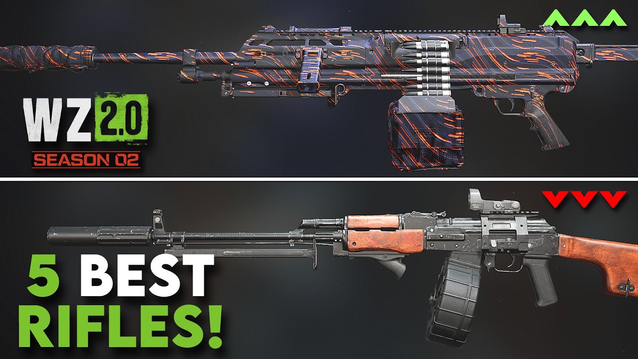 5 META LONG RANGE RIFLES AFTER RPK NERF! (FEB 24TH SEASON 2 UPDATE WZ2 ...
