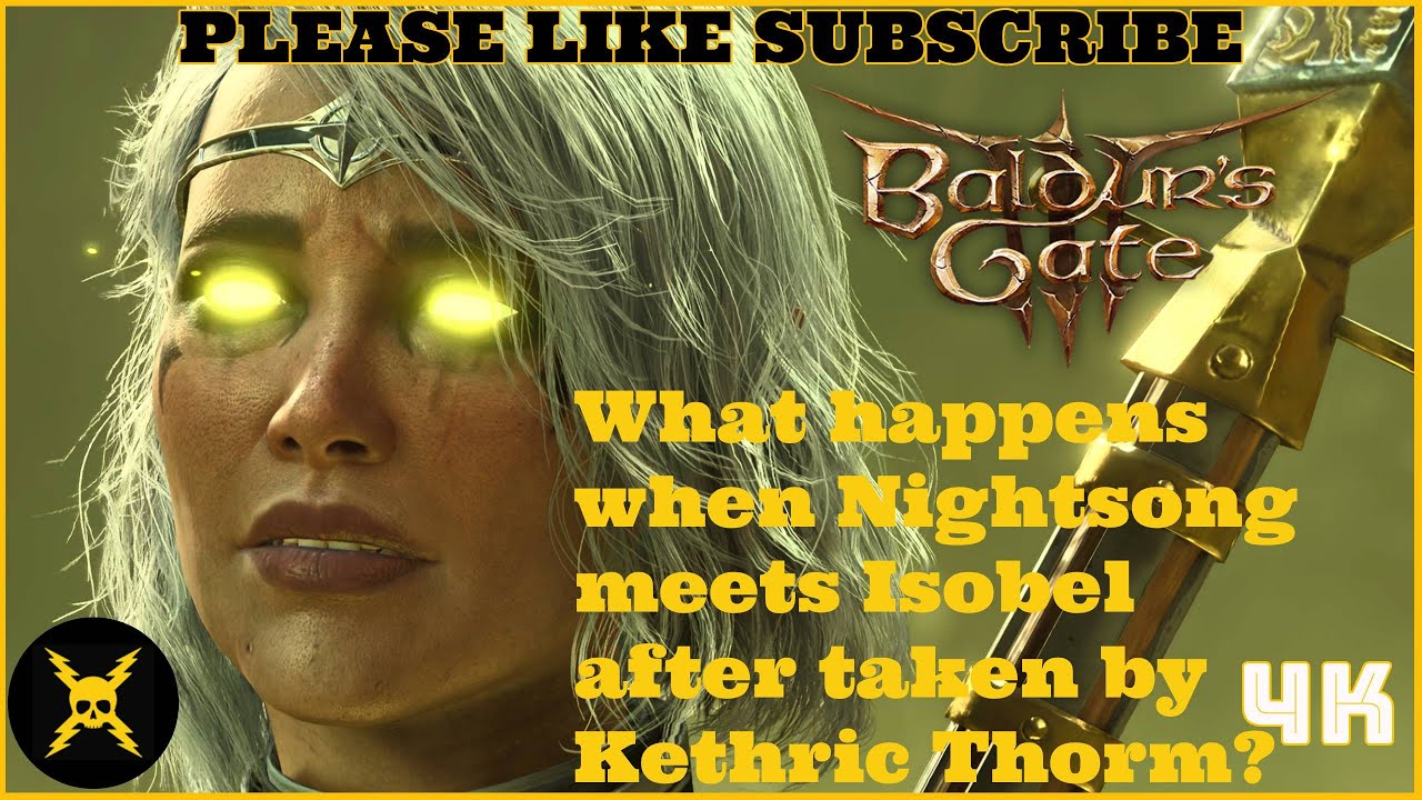 Baldur's Gate 3: What happens when Nightsong meets Isobel after taken ...
