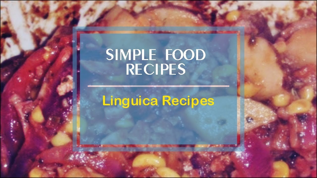 Linguica Recipes - YouTube