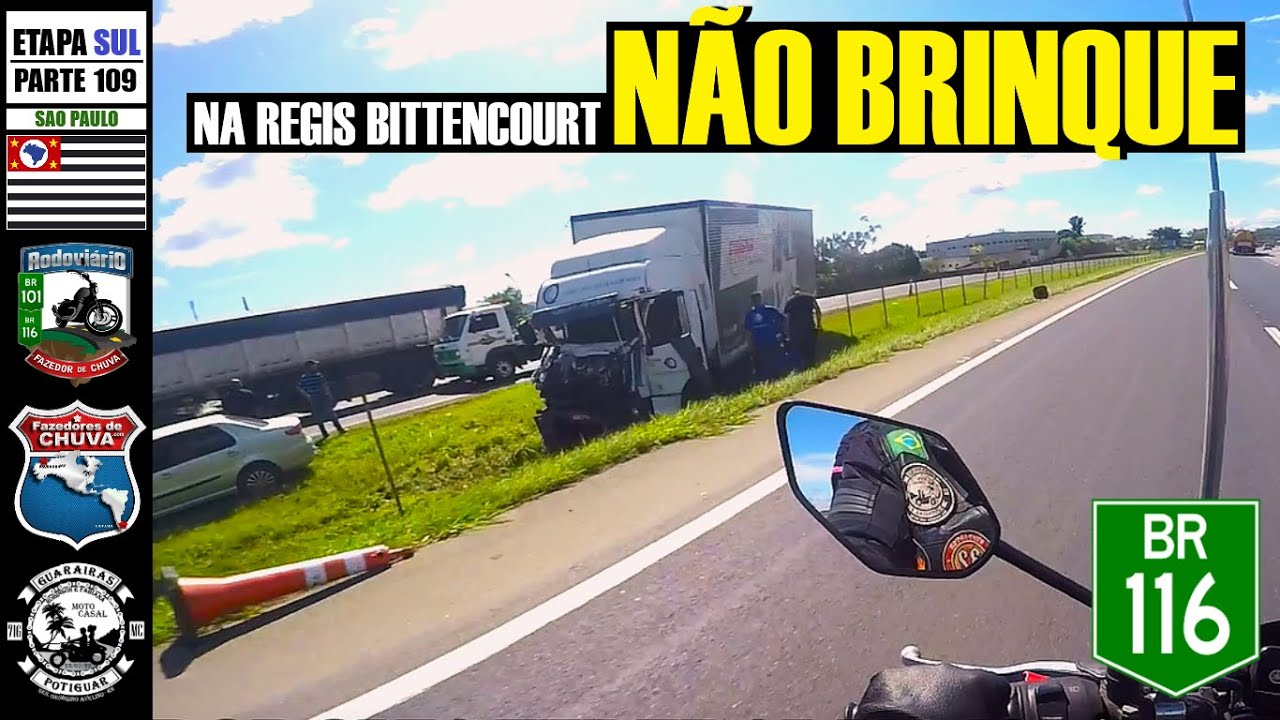 SUL 109: De PARIQUERA-AÇU/SP até MIRACATU/SP pela BR-116, VIAGEM DE ...