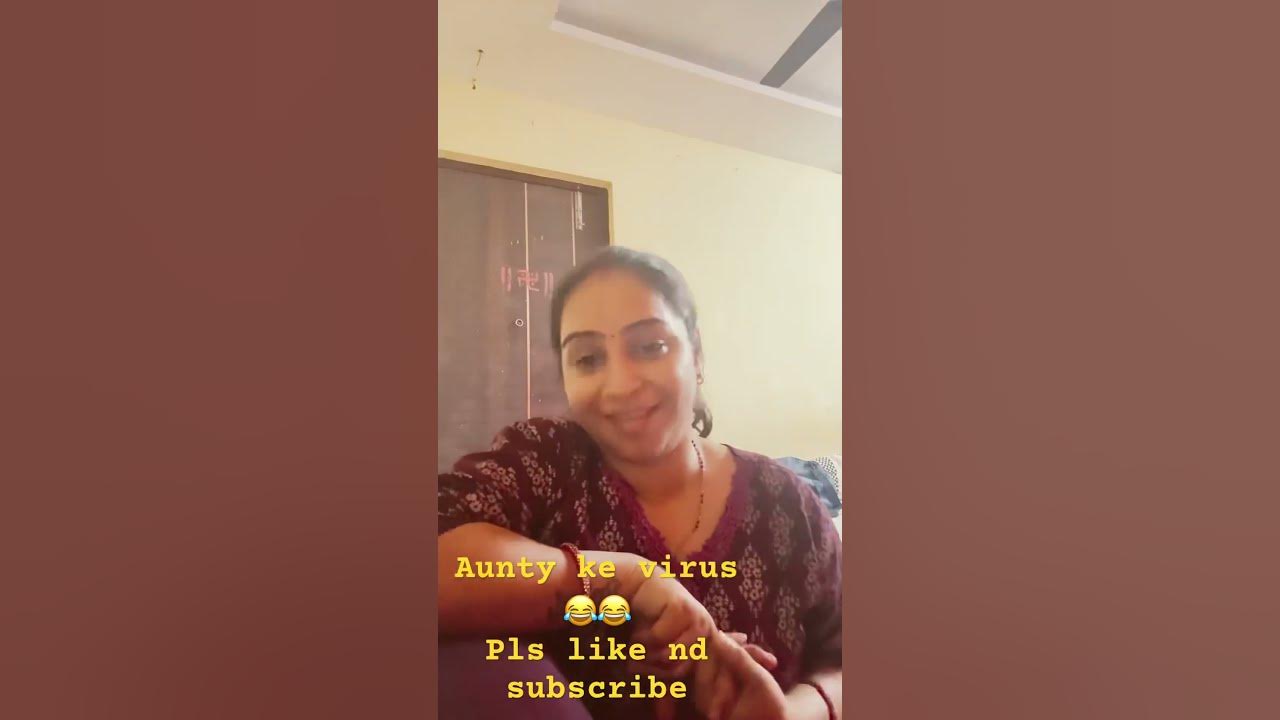 Aunty ke virus 😂#shortvideo #comedy #viralvideo #funny #youtubeshorts #youtubeshorts # ...
