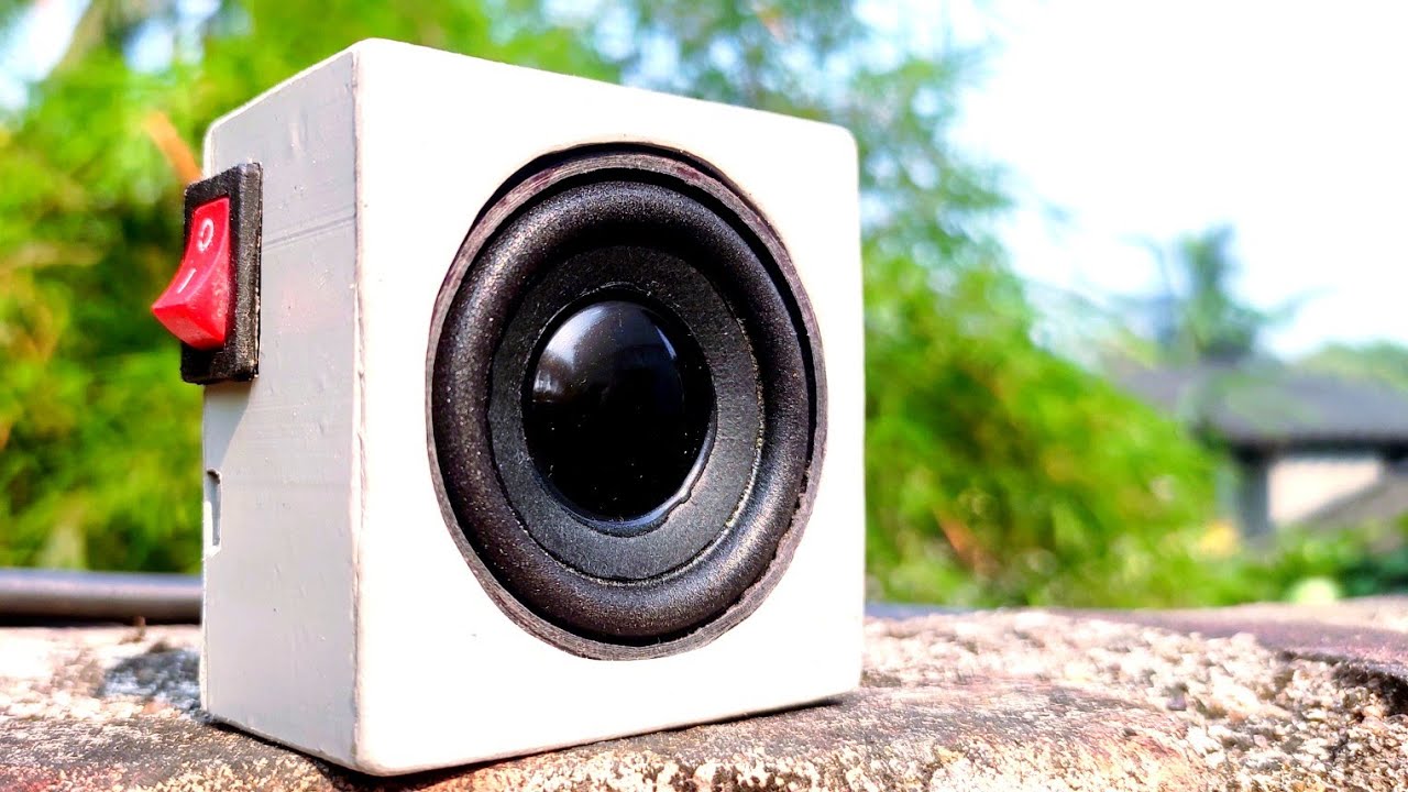 Amazing DIY Bluetooth Speaker/ homemade bluetooth speaker - YouTube