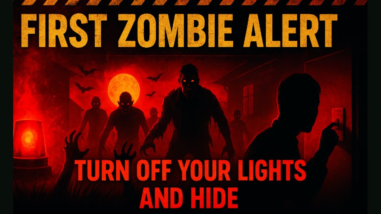 FIRST ZOMBIE ALERT: Turn Off Your Lights and Hide - YouTube
