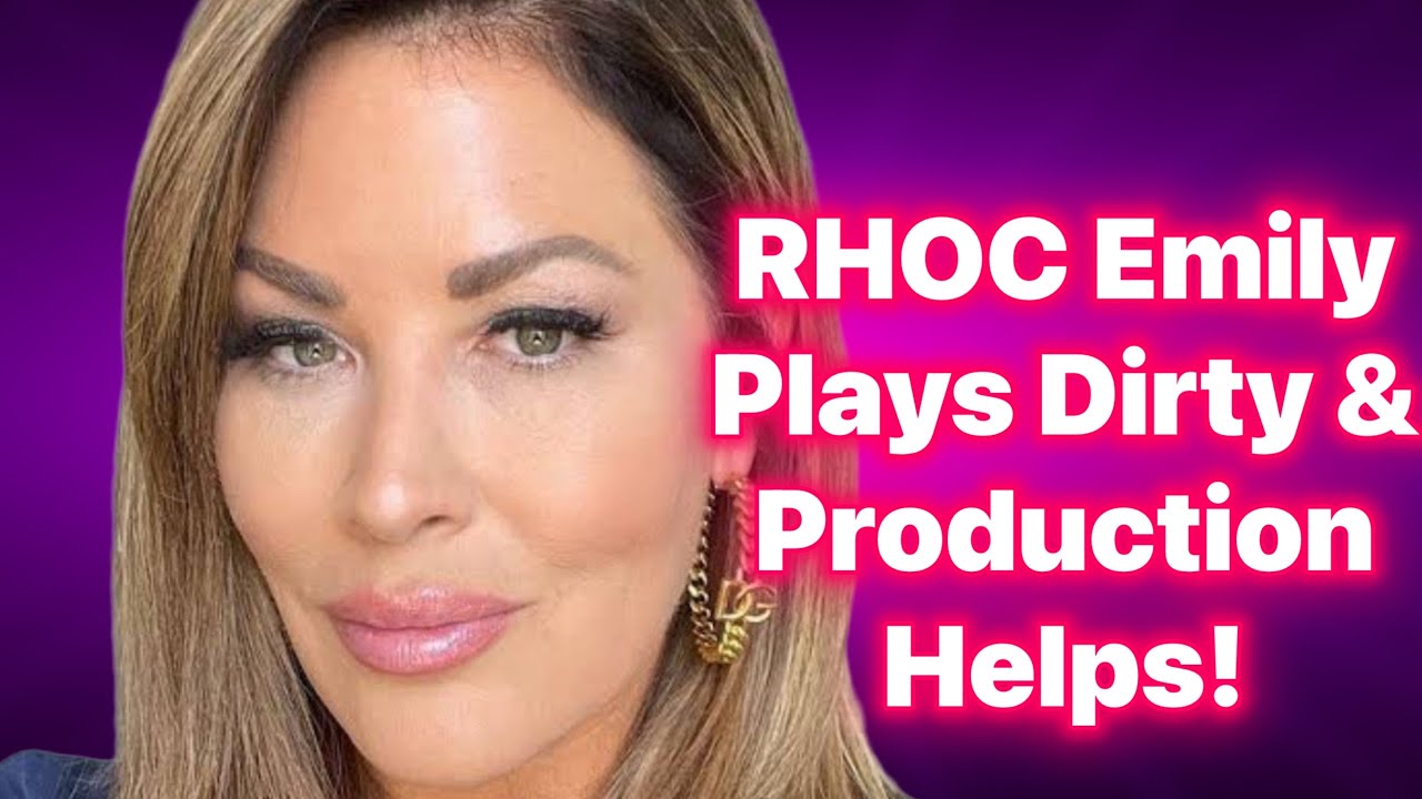 RHOC Emily Plays Dirty & Production Helps! #rhoc #bravotv #alexbaskin # ...