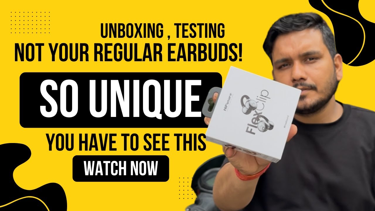 Hifuture Flex Clip Best Earbuds Under Rs 5,000 in Nepal | Unboxing Earbuds - YouTube