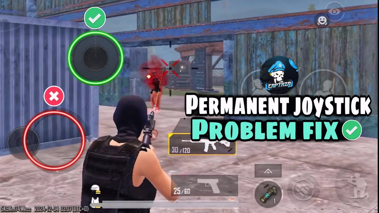 Iphone X🔥permanent Joystick 🕹️ Stuck Problem Fix Tdm Headshot 4269