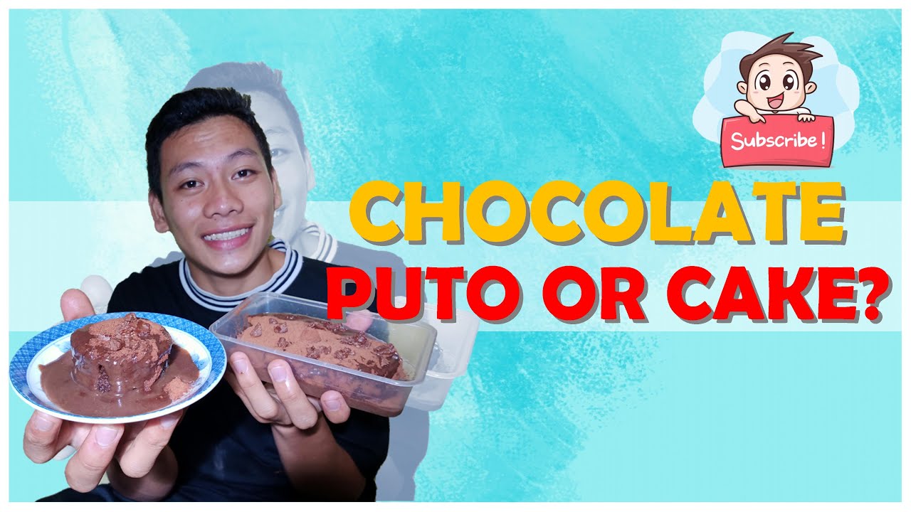 CHOCOLATE PUTO OR CHOCOLATE CAKE? - YouTube