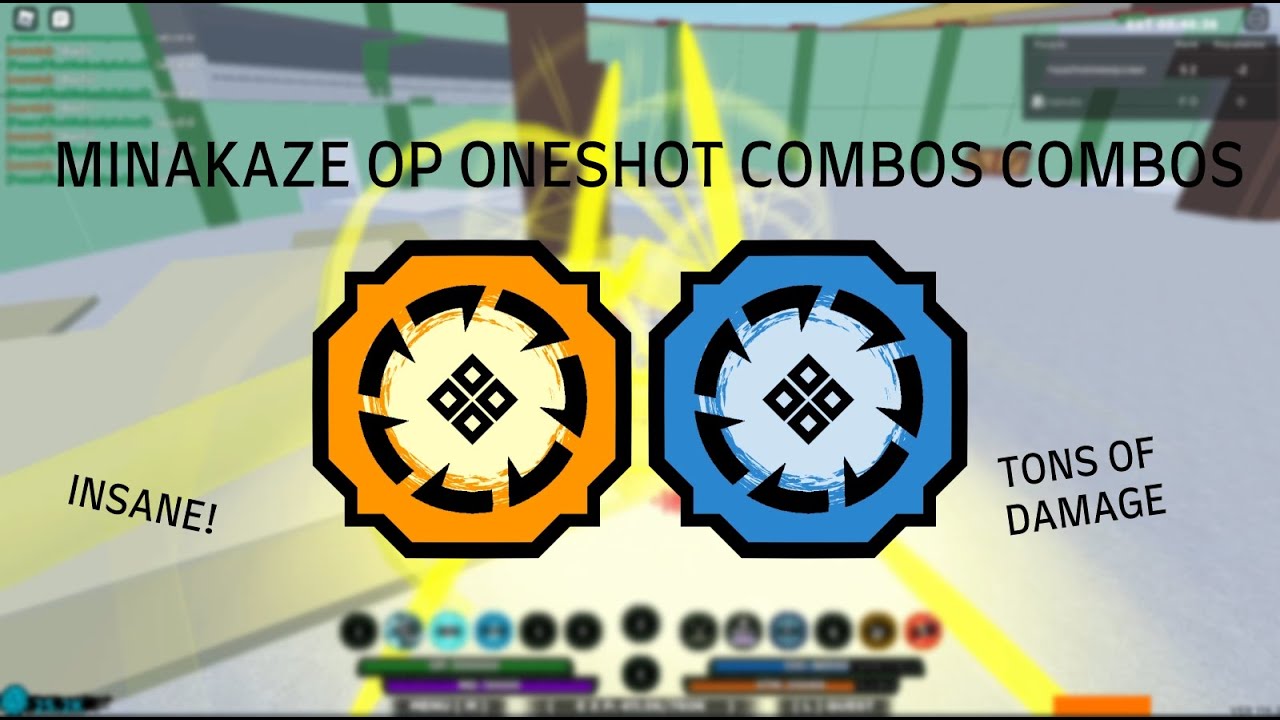 MINAKAZE OP ONESHOT COMBOS | Shindo Life Roblox - YouTube