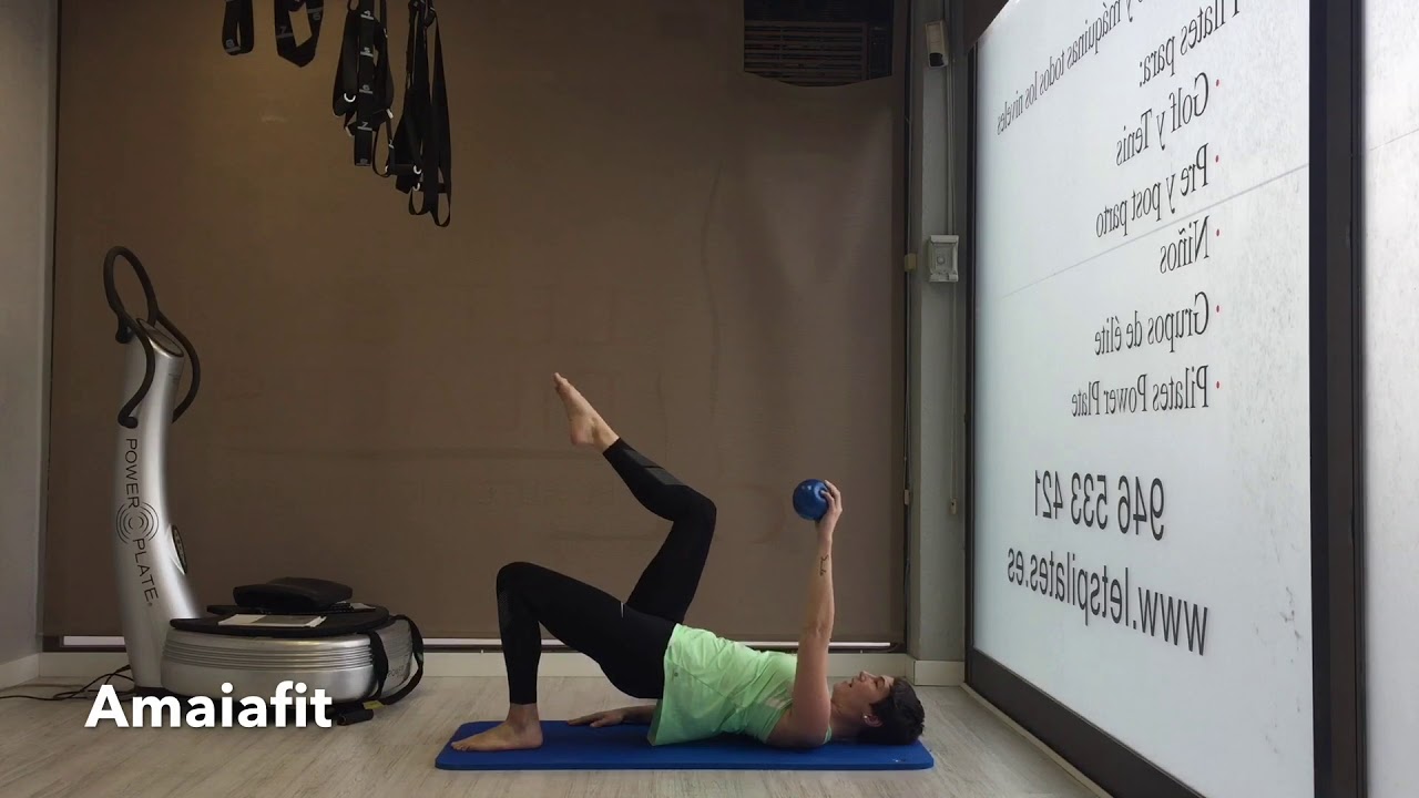 Pilates Con Toning Balls Youtube