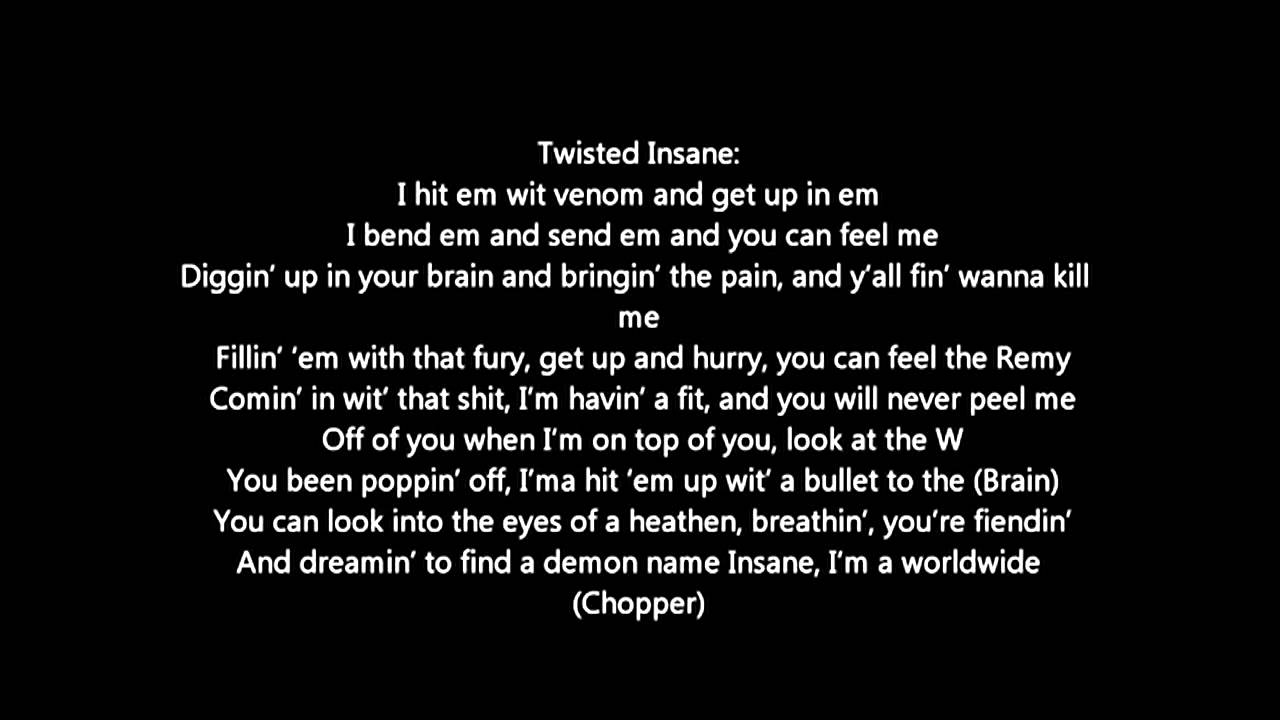 Very Fast Rapper - Twisted Insane - YouTube