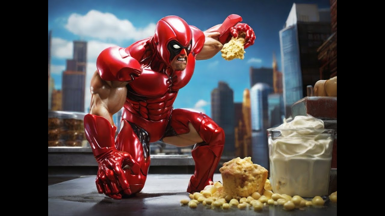 The Protein Caper: Protein Man vs. The Sugary Menace! (Healthy Eating ...