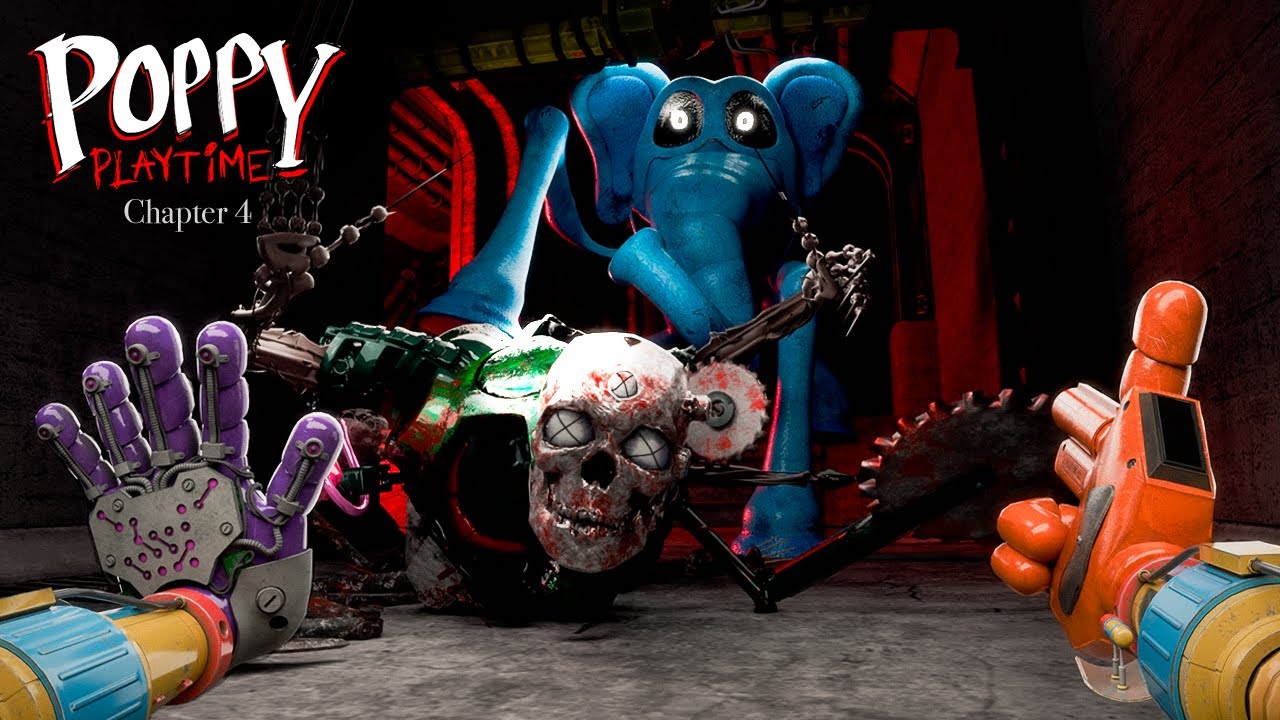 PROTOTYPE vs BUBBA BUBBAPHANT- Poppy Playtime: Chapter 4 (Gameplay:64 ...