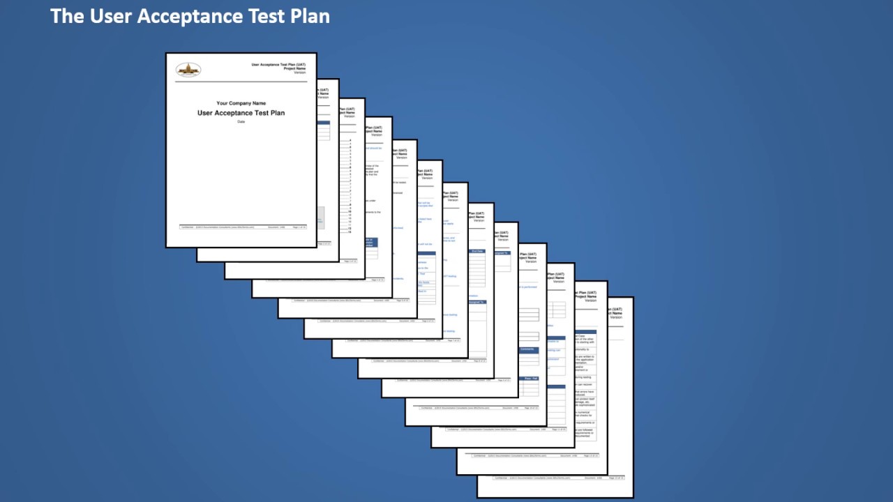Brief Overview - User Acceptance Test Plan - with Sample Document - YouTube