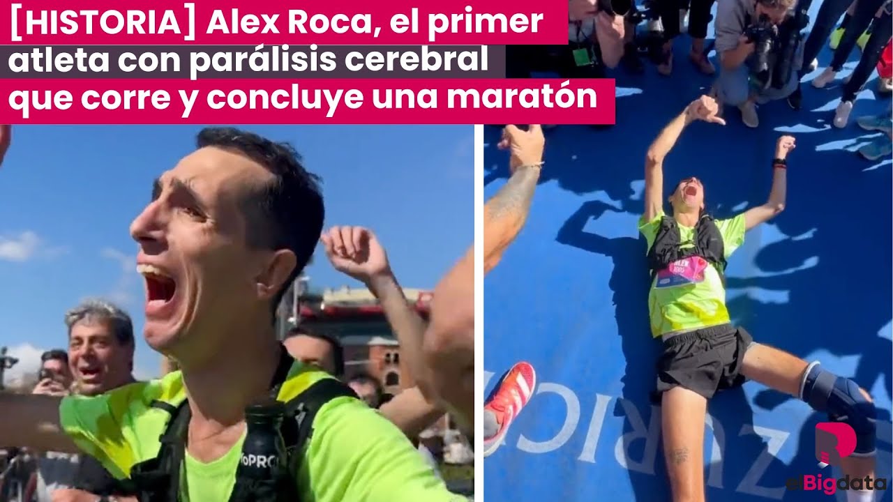 [HISTORIA] Alex Roca, el primer atleta con parálisis cerebral que corre ...