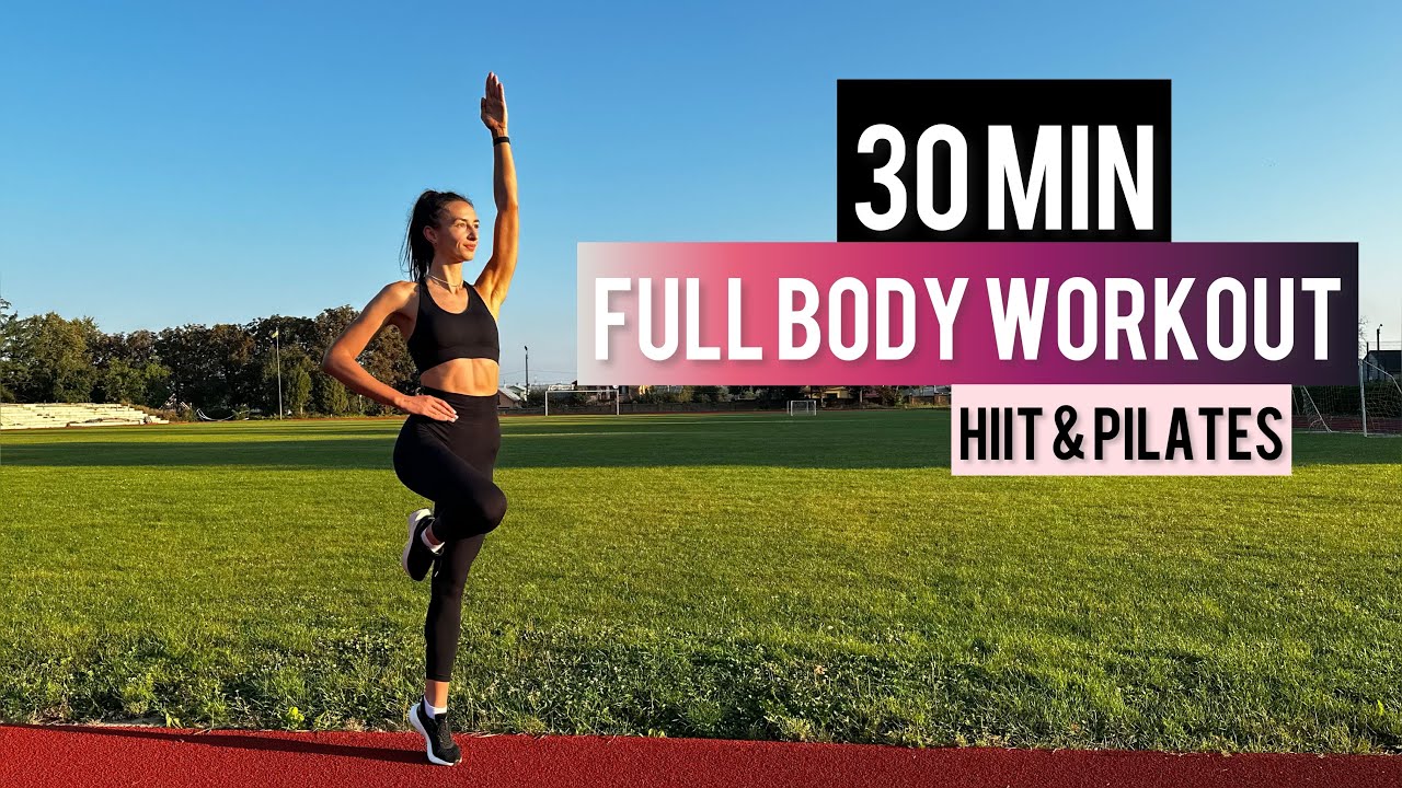 30 MIN Full Body HIIT & PILATES Intense Workout - Tone full body at ...