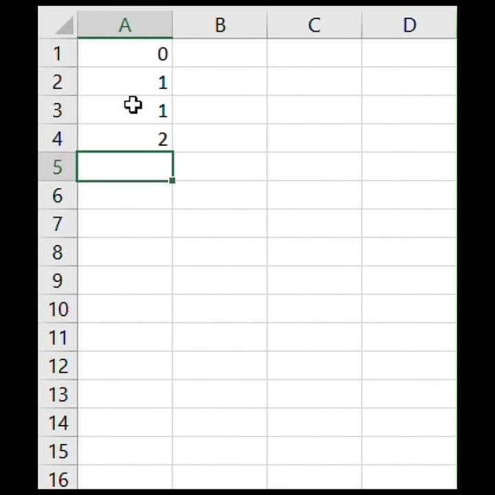 And this is how you create a Fibonacci sequence in Excel #excel #exceltips - YouTube