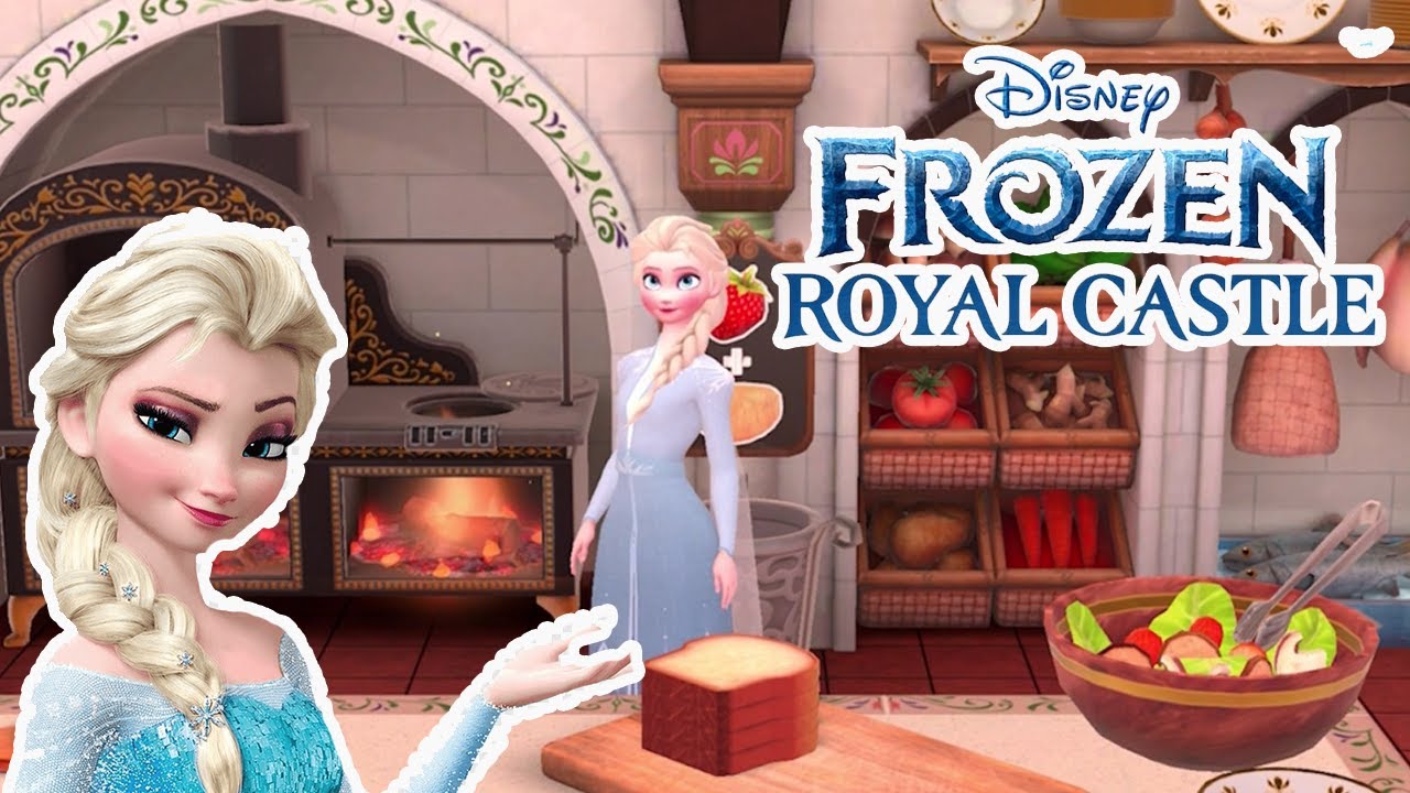 Disney Frozen Royal Castle - Elsa Anna Doll House Kids Game | How to ...