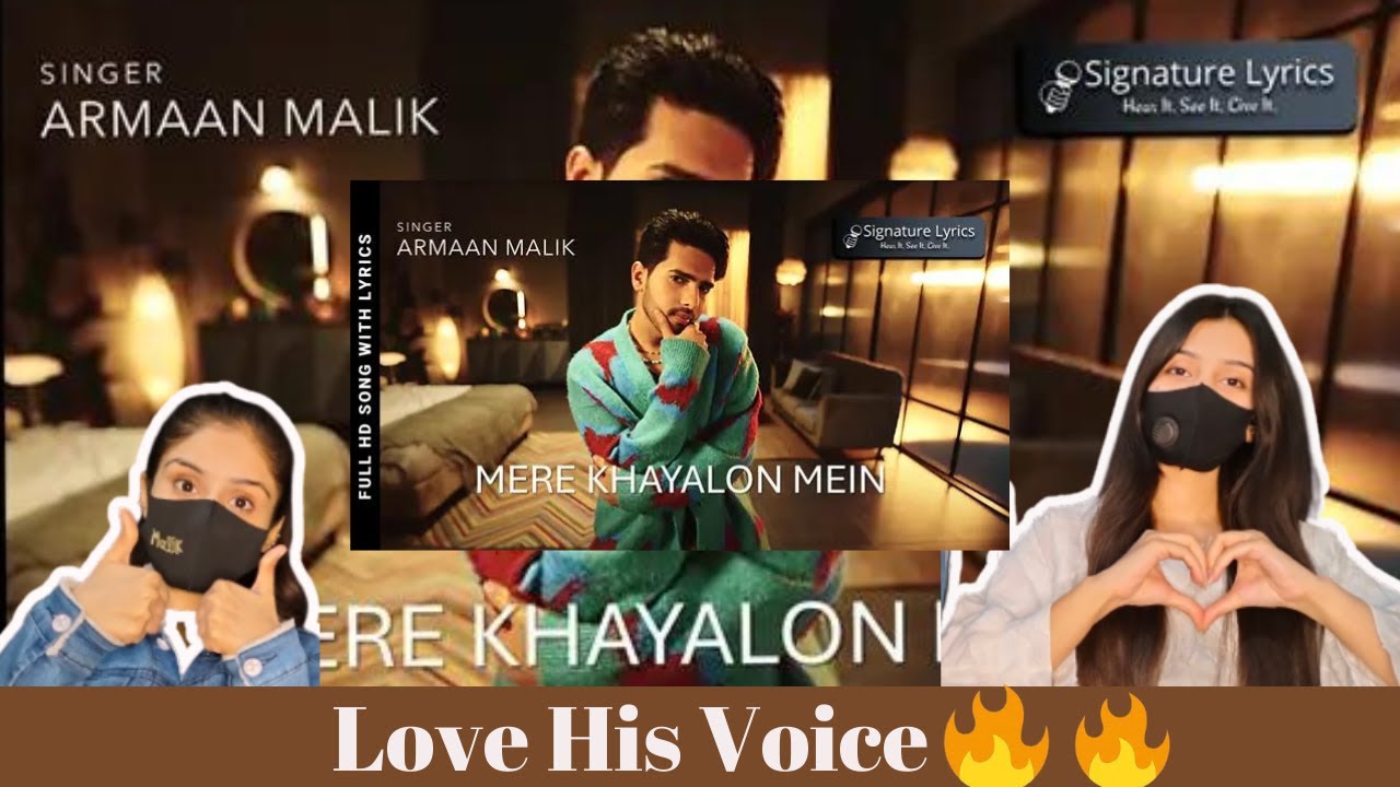 Mere Khayaalon Mein (Official Music Video) - Armaan Malik, Karan Kanchan | BP Reaction - YouTube