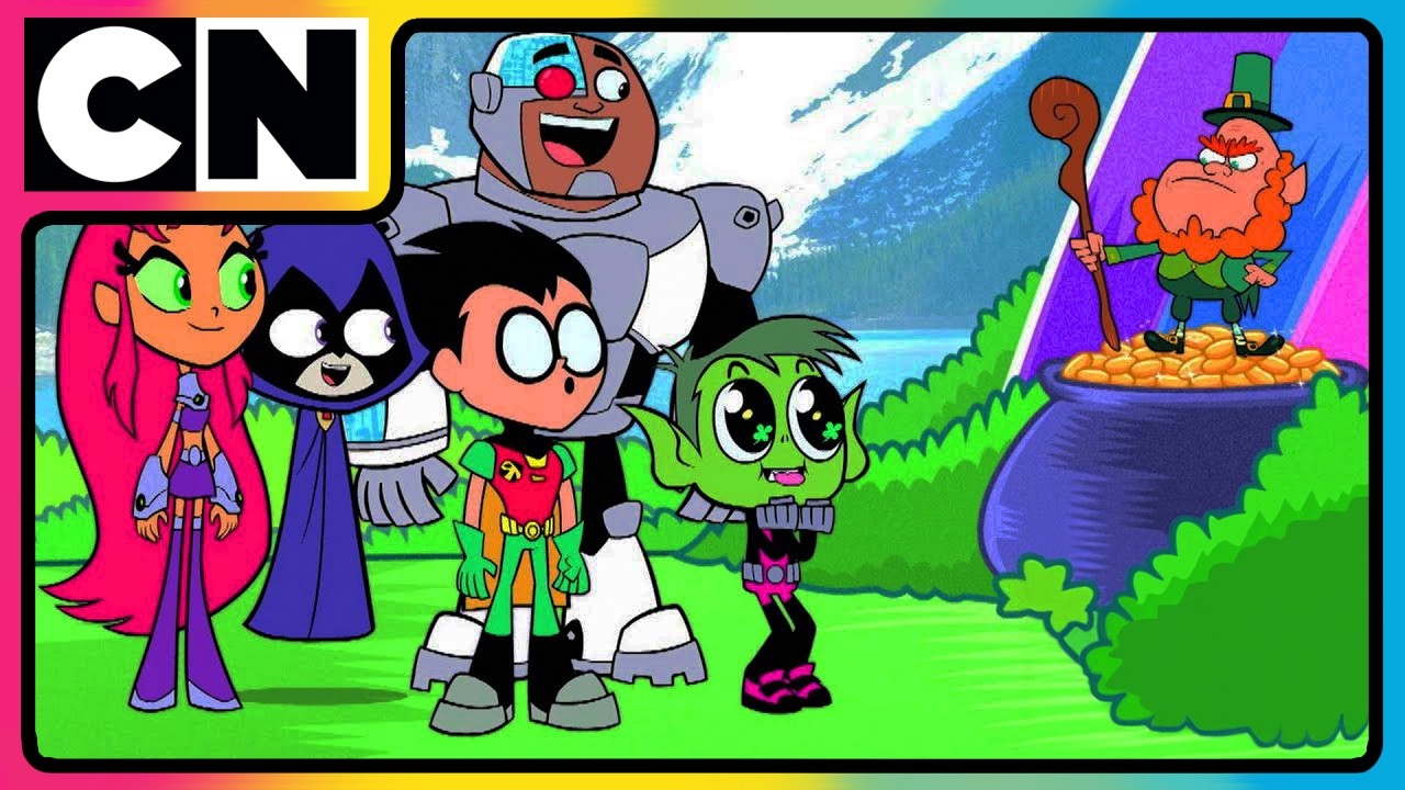 Teen Titans Go 😍| Titans on a Lucky Mission! | Animated Cartoon 😍 ...