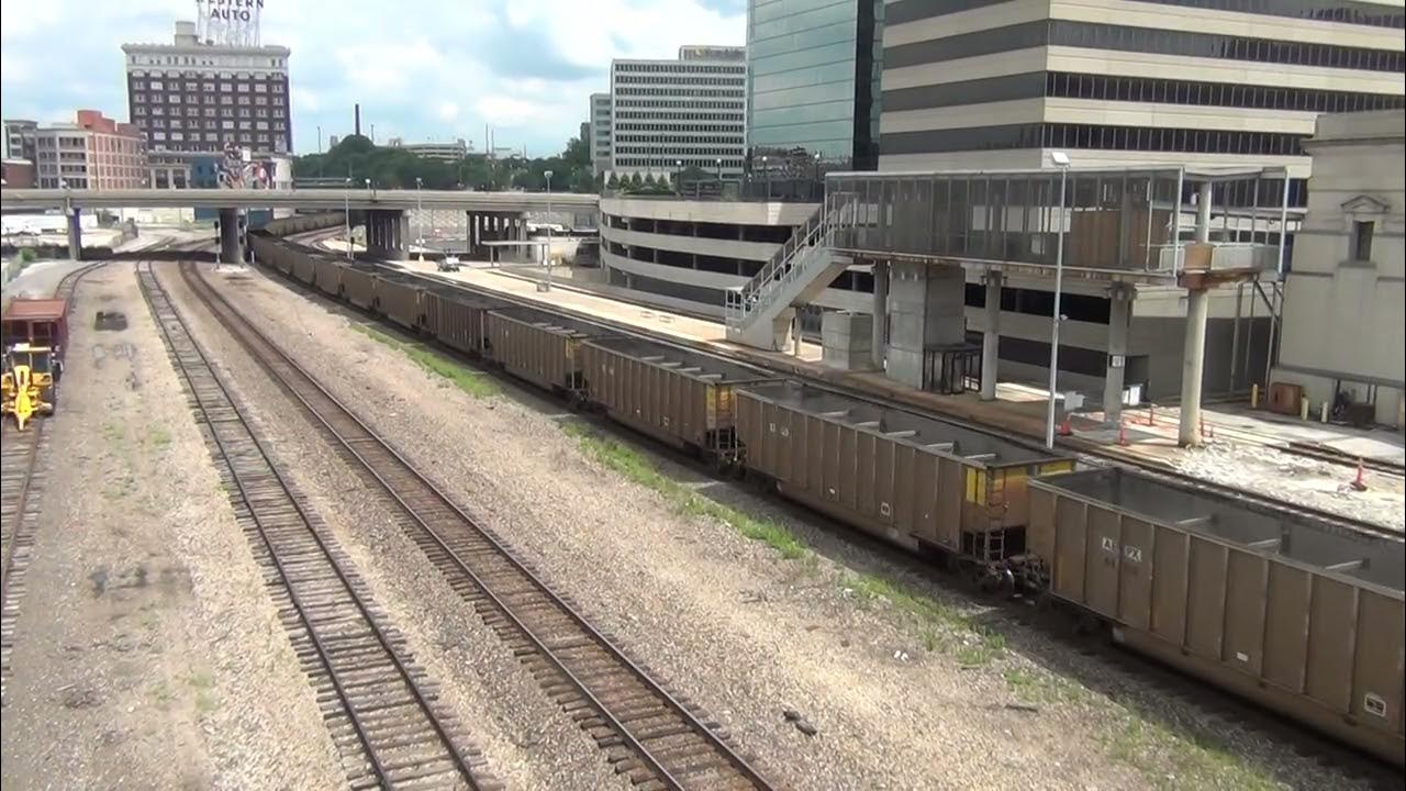 UP #7875 Leads WB AEPX Coal Train with Patched SP AC4400. Kansas City, MO 7/26/25 - YouTube