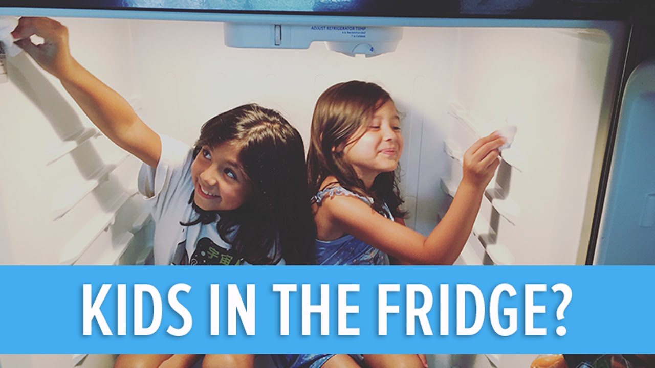 KIDS IN THE FRIDGE? - YouTube