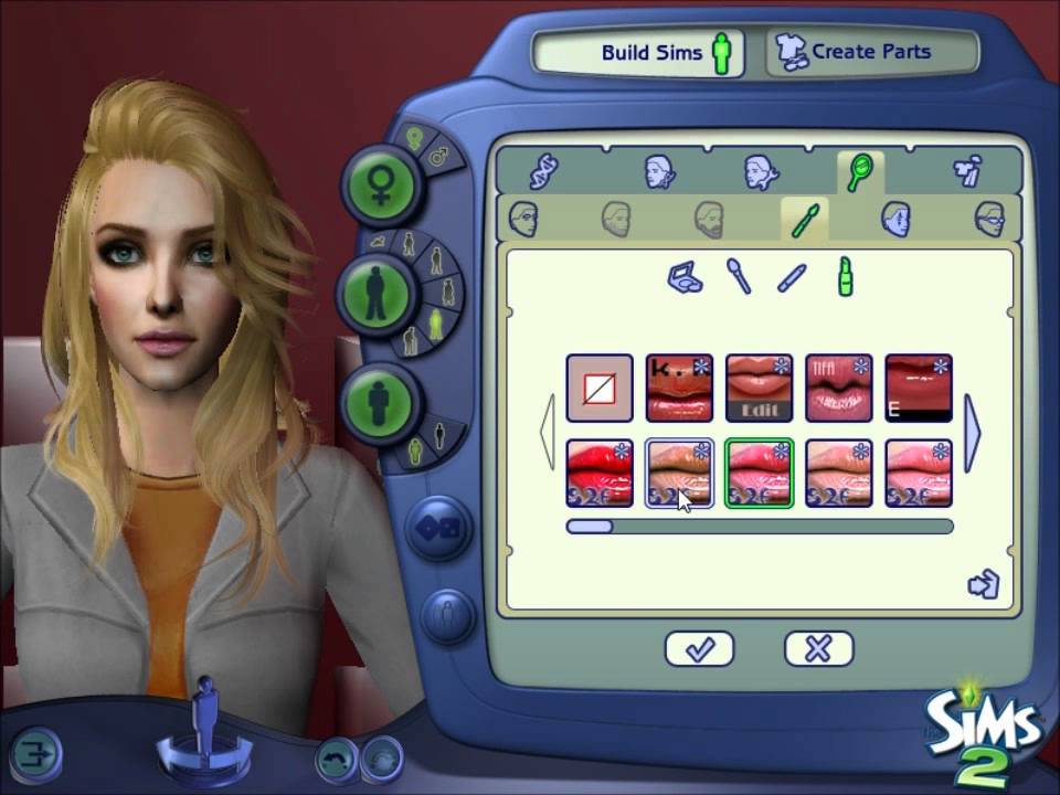 Making Over A Sim Using Body Shop (Sims 2) - YouTube