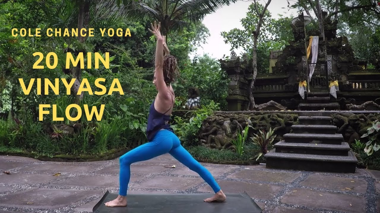 Cole Chance 20 min Intermediate Power Flow - Yoga for Energy and ...