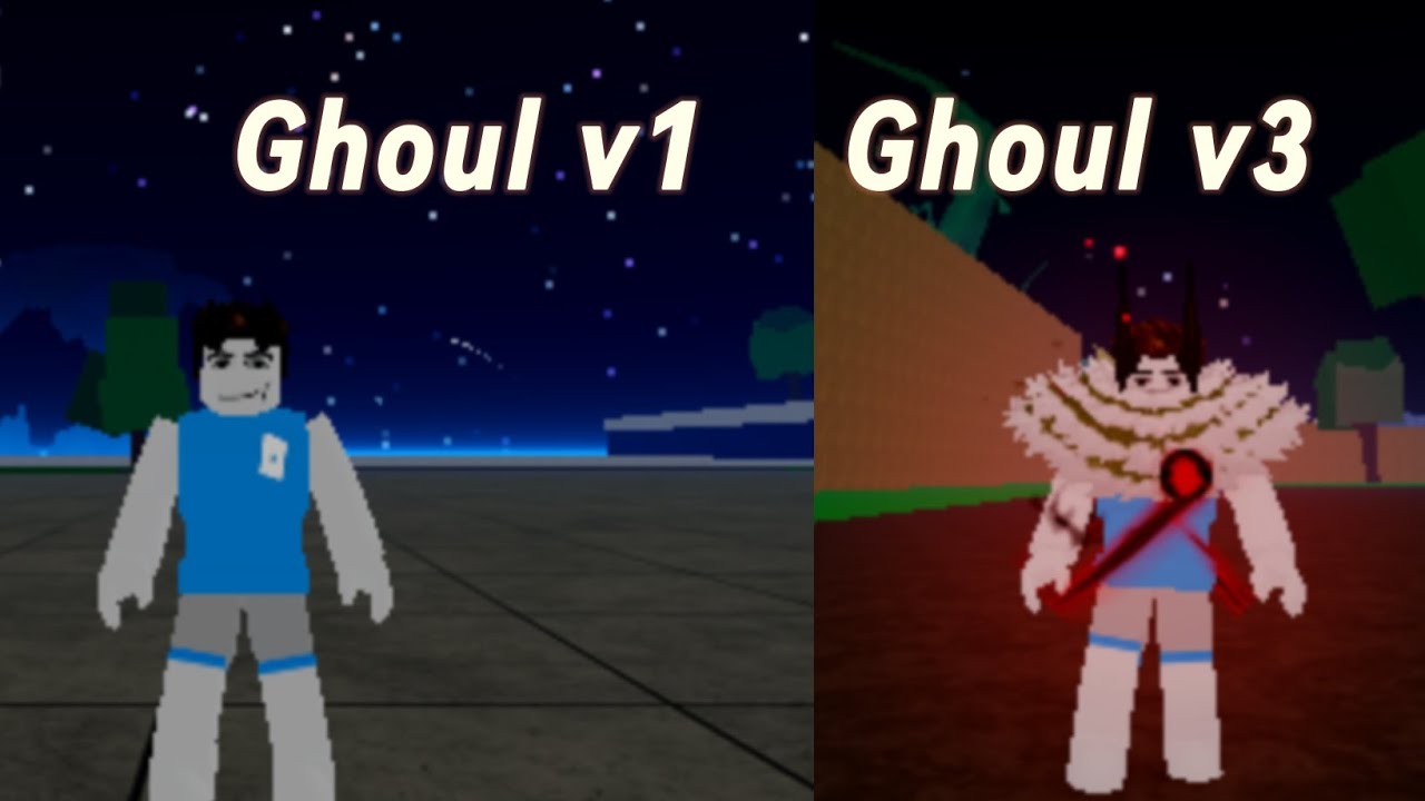 I unlock Ghoul race v1 to v3 in Blox fruit - YouTube