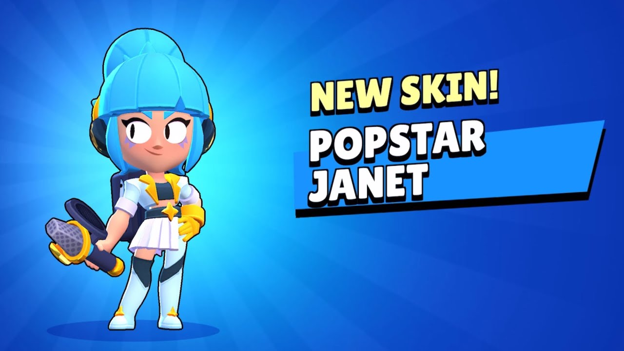 Popstar Janet Brawl Stars Youtube