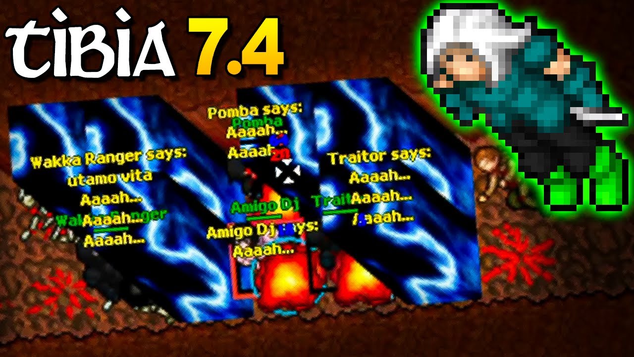MELHOR PLAYER DE TIBIA 7.4 DA MINHA RUA 🤣 - YouTube