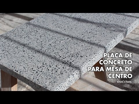 DIY haciendo una mesa de centro. Explicado en 3 minutos (placa de terrazzo)