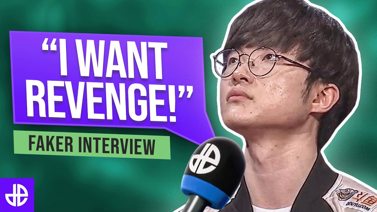 Faker: "I Can't Wait for REVENGE on caPs!" | MSI 2022 Interview - YouTube