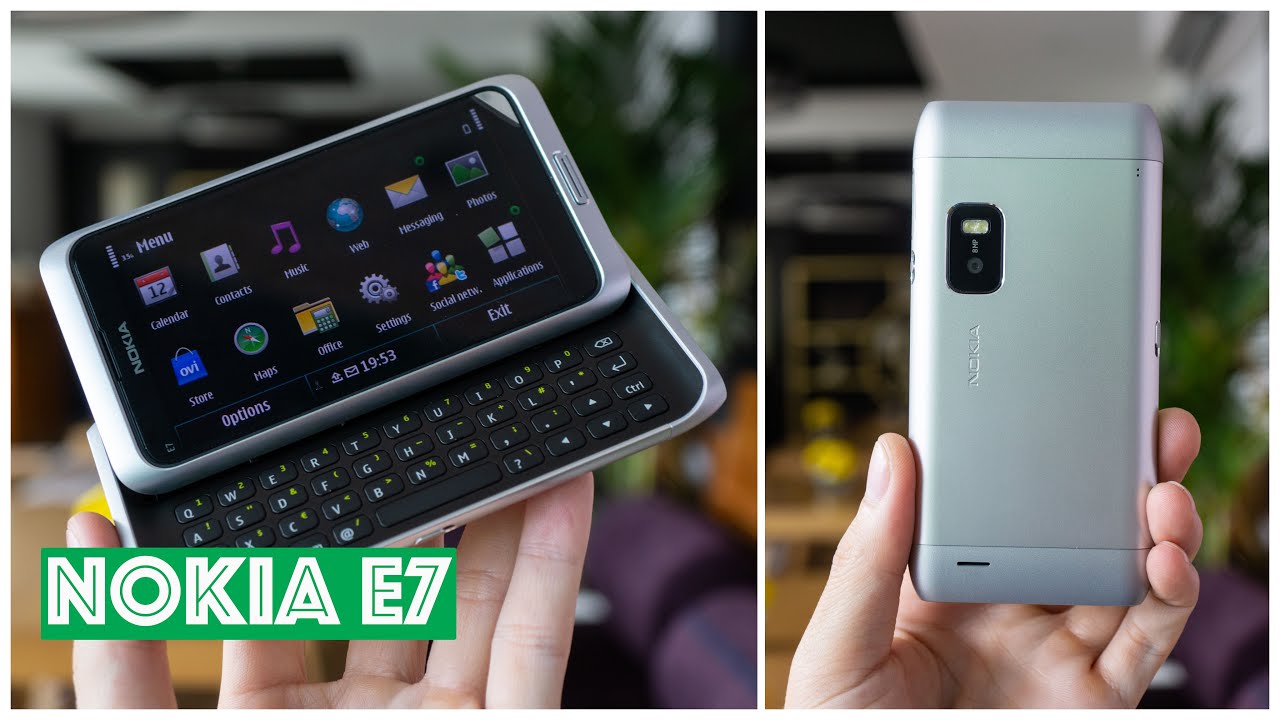 Nokia E7 Silver Unboxing | Unbox LKCN - YouTube