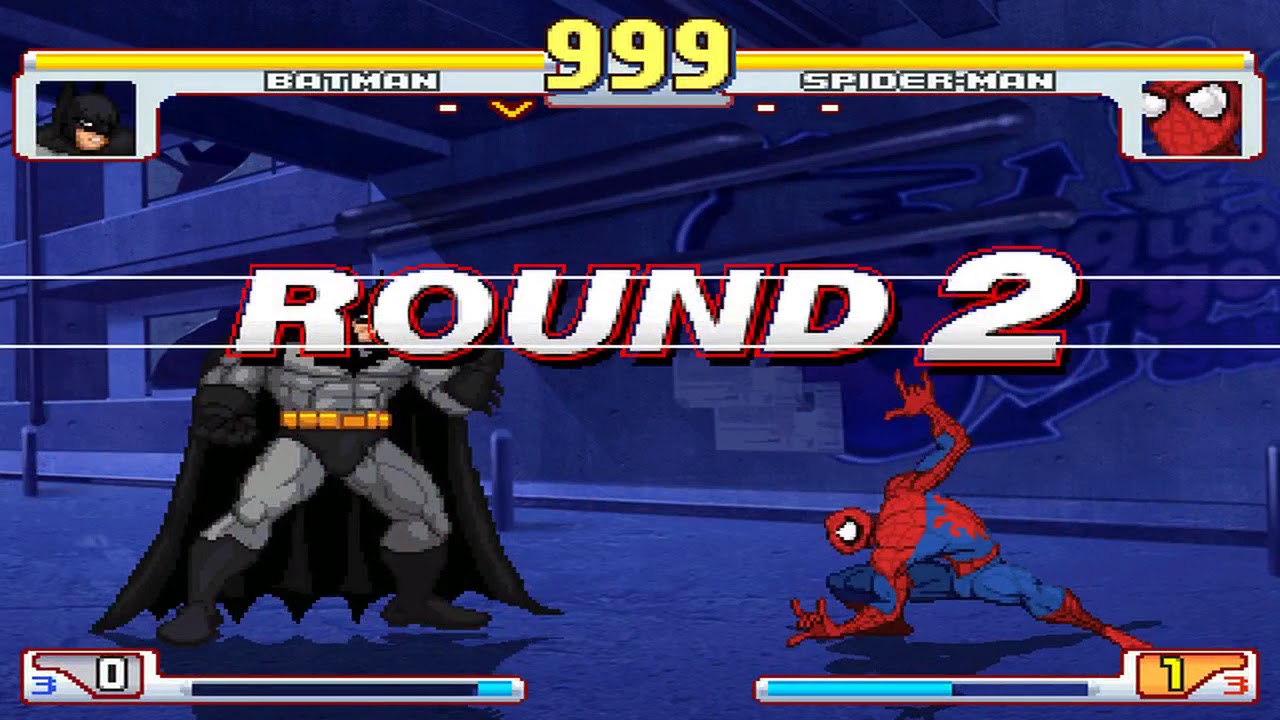 NICK54222 MUGEN: Batman VS Spider-Man - YouTube