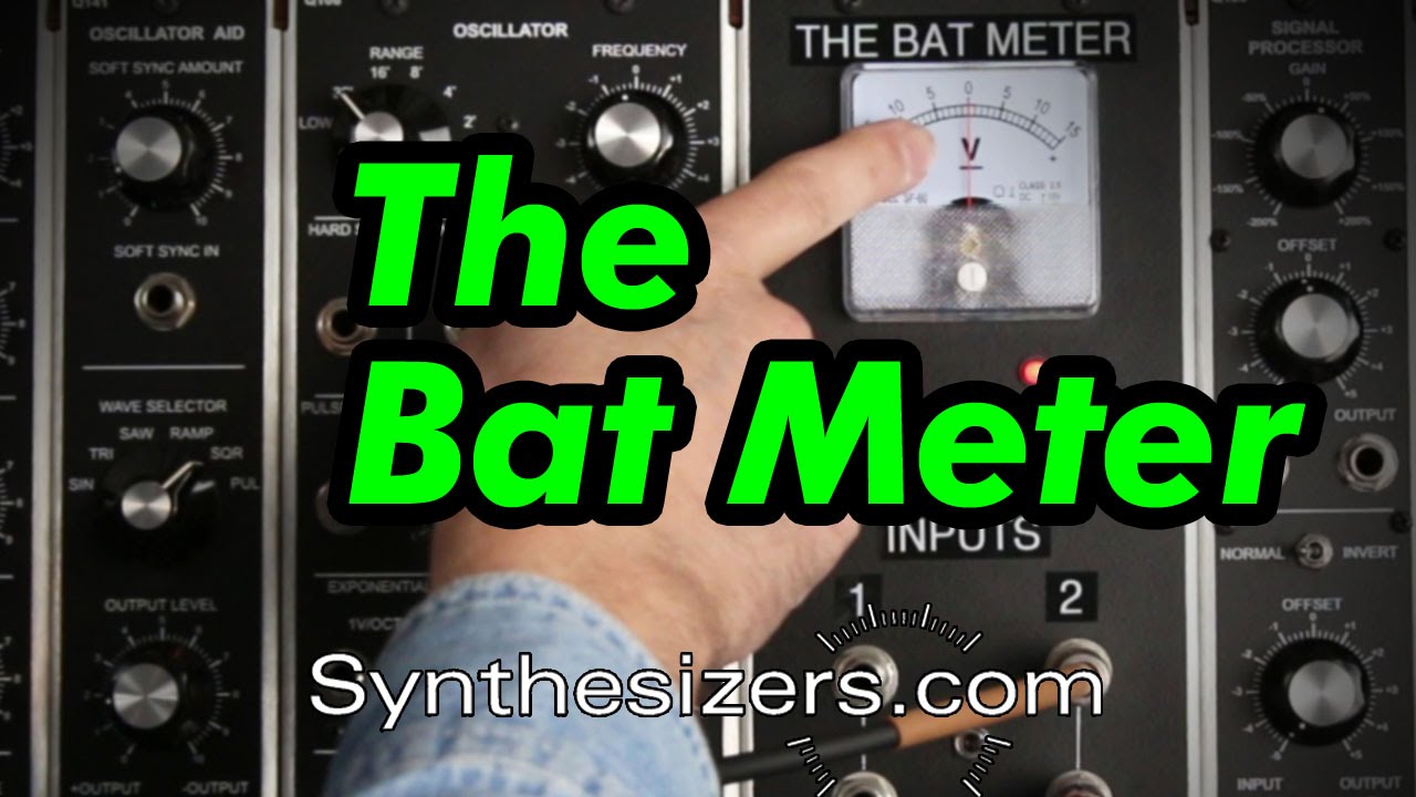 Bat Meter tour - Synthesizers.com - YouTube